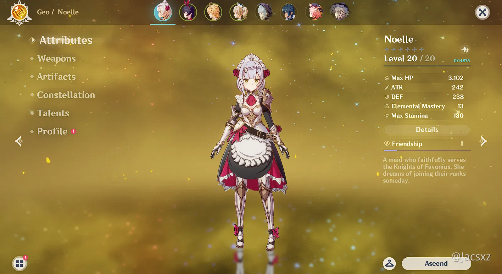 Noelle build Genshin Impact | HoYoLAB