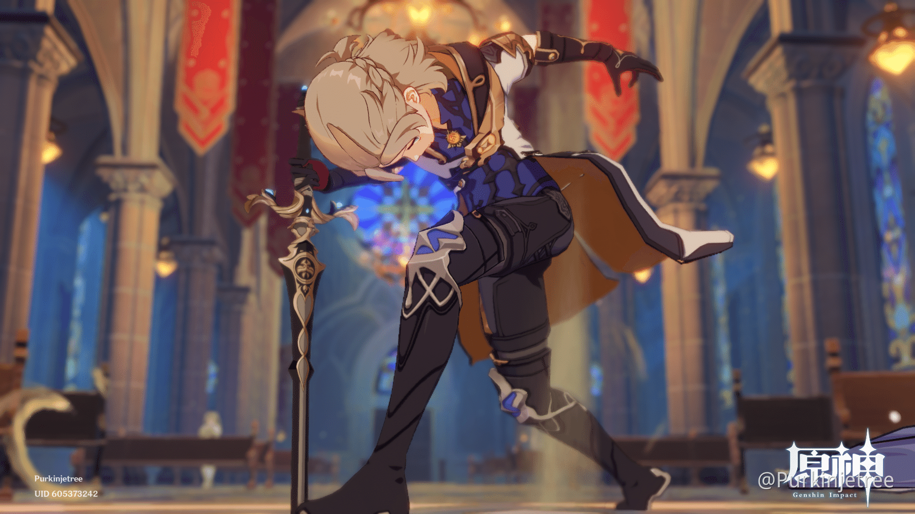 Plunging Attack - Ver. Albedo Genshin Impact | HoYoLAB