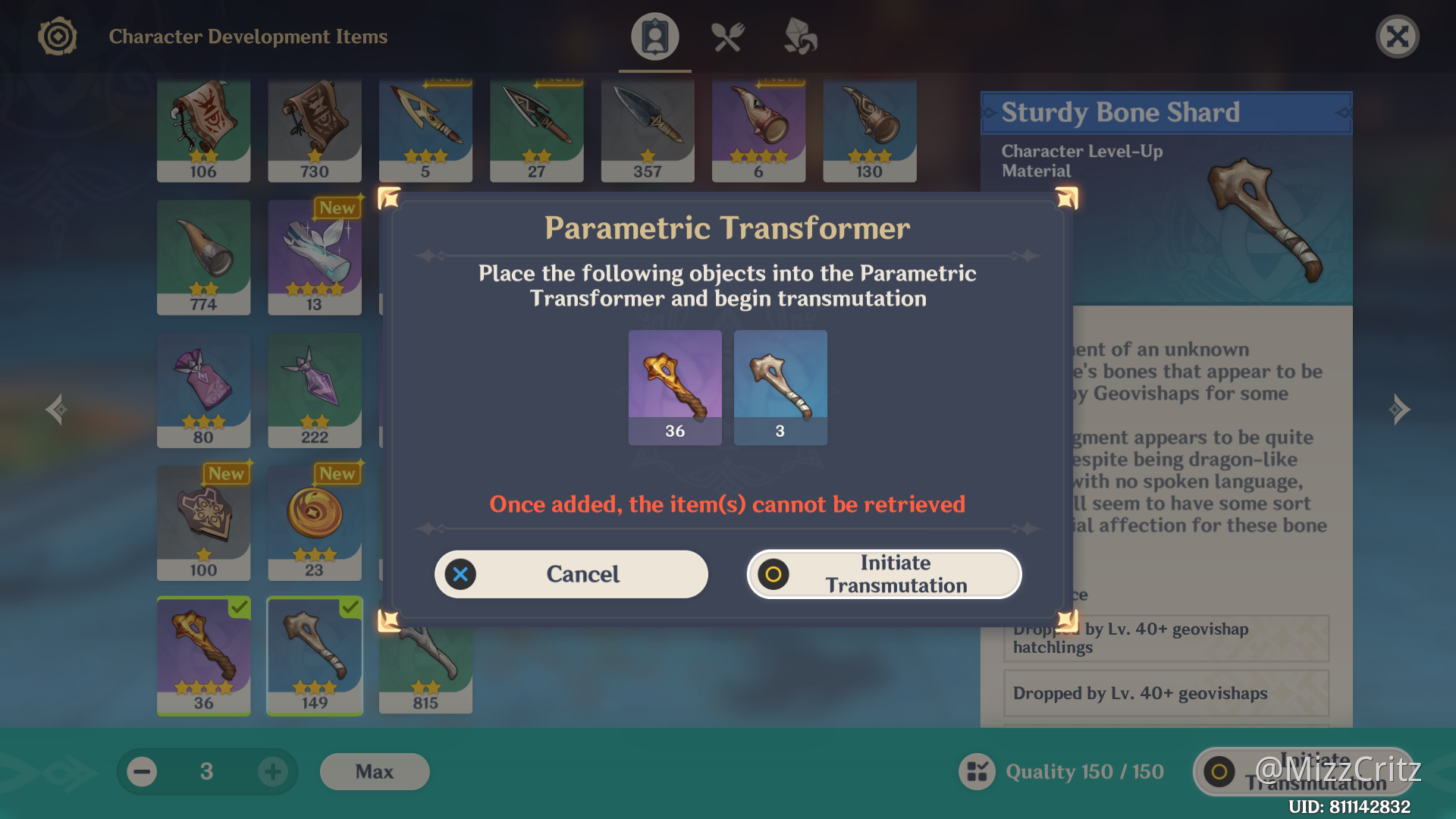 Transmute time! Genshin Impact | HoYoLAB