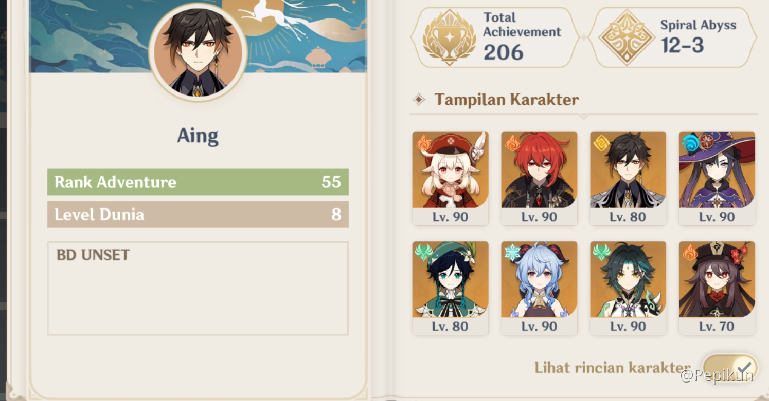 New Profile Genshin Impact | HoYoLAB