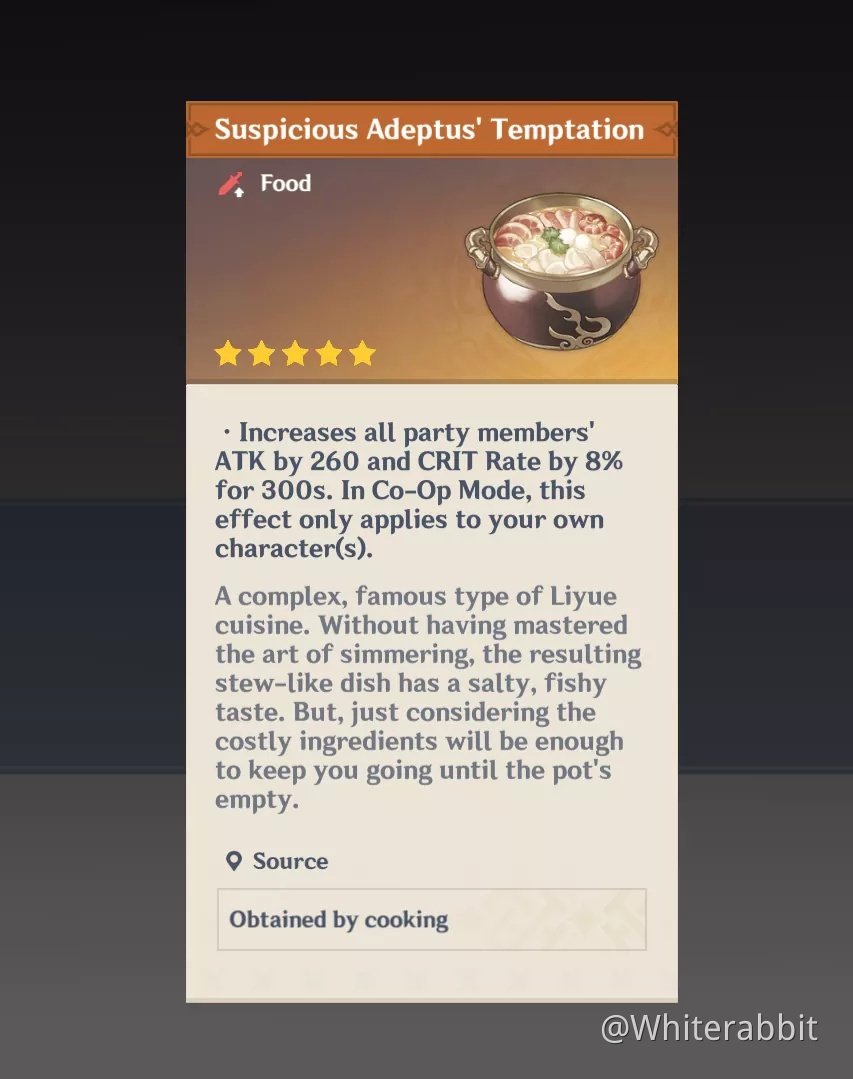 Suspicious Adeptus' Temptation Genshin Impact | HoYoLAB