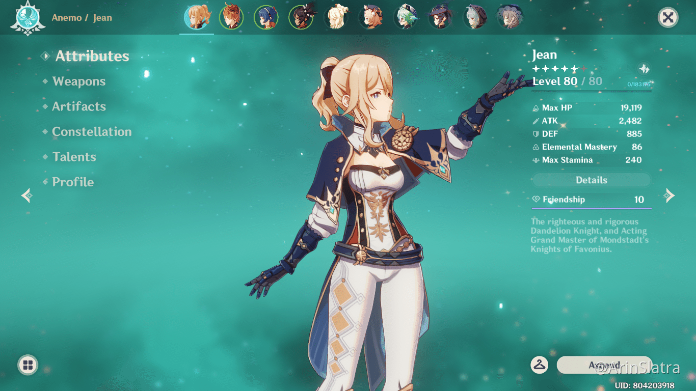 BEST F2P JEAN BUILD?? Genshin Impact | HoYoLAB