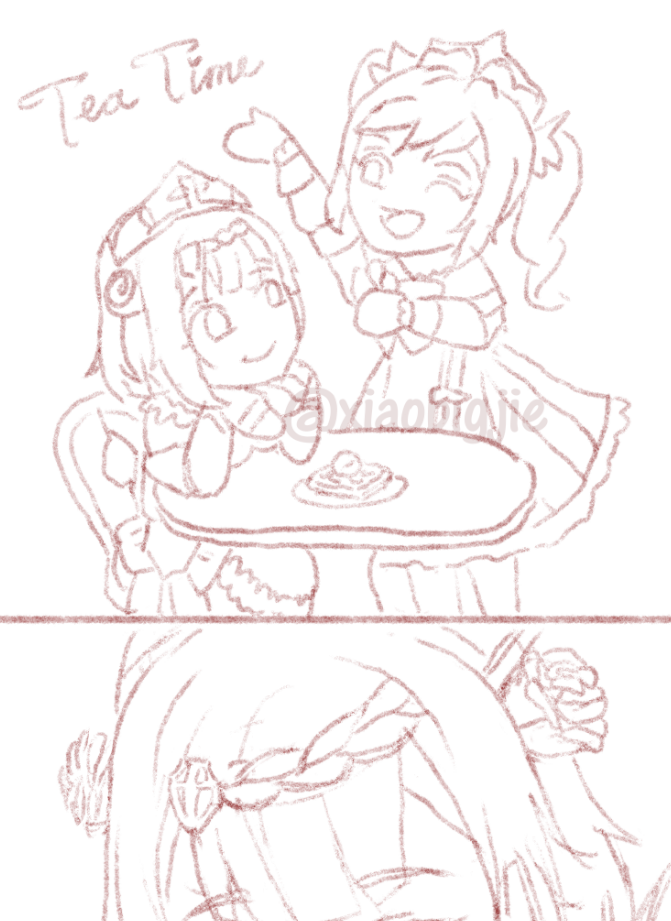 Barbara x Noelle - Tea time WIP Genshin Impact | HoYoLAB