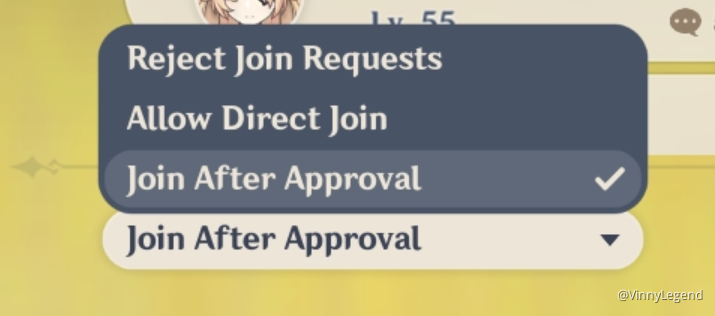 Direct Join for Friends option Genshin Impact | HoYoLAB
