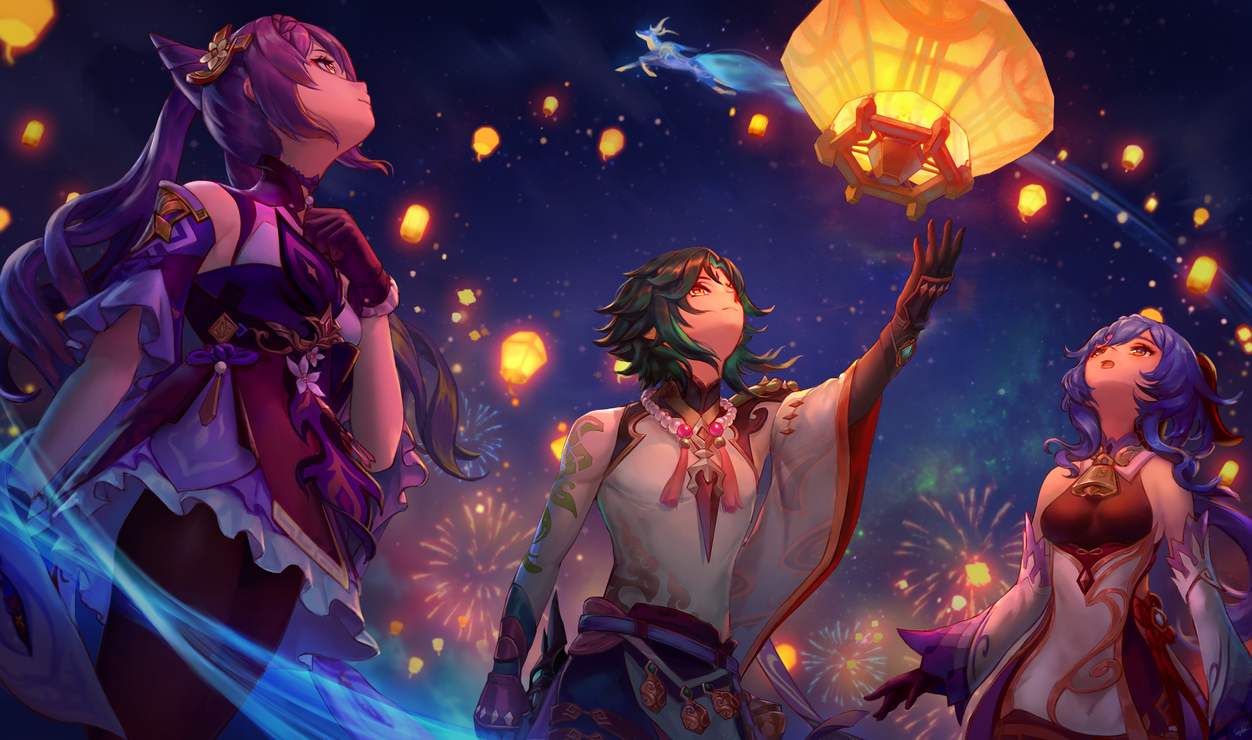 ‘A Sea of Lights' Fan Art Event Winner Announcement ( II ) | Genshin ...