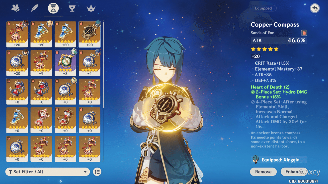 Xingqiu build and showcase | Genshin Impact | HoYoLAB