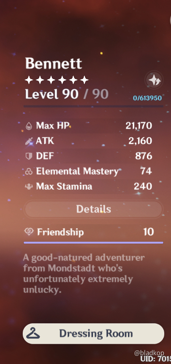 Bennet is my friend Genshin Impact | HoYoLAB