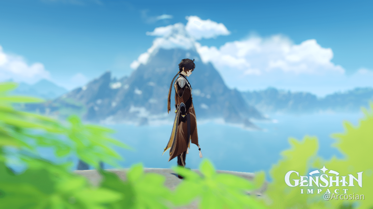 Zhongli at Gayun Stone Forest Genshin Impact | HoYoLAB