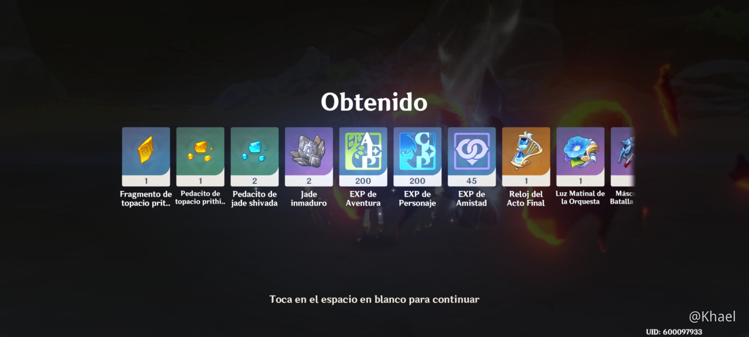 Ascension mats through world level Genshin Impact | HoYoLAB