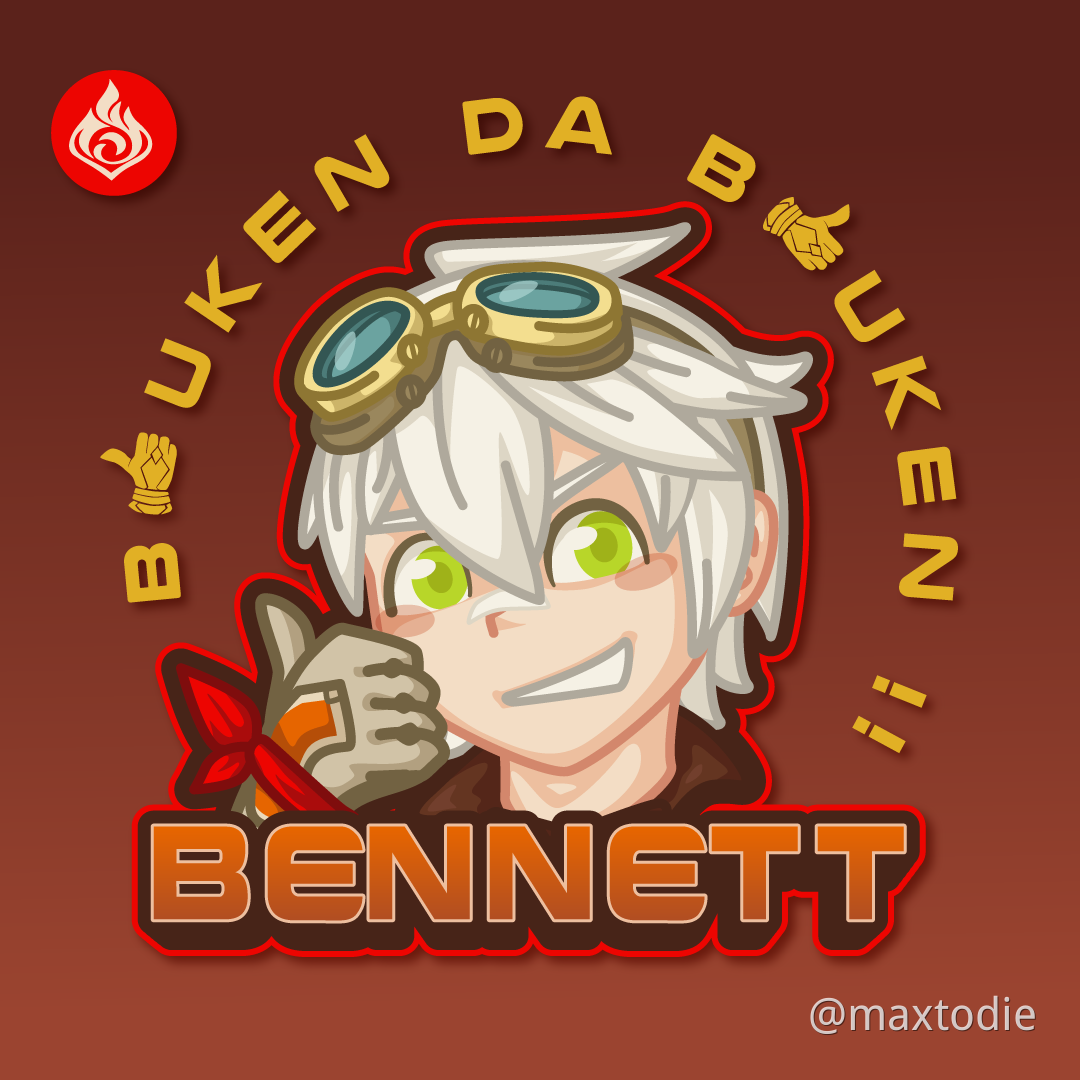 Bennett Fanart Genshin Impact | HoYoLAB