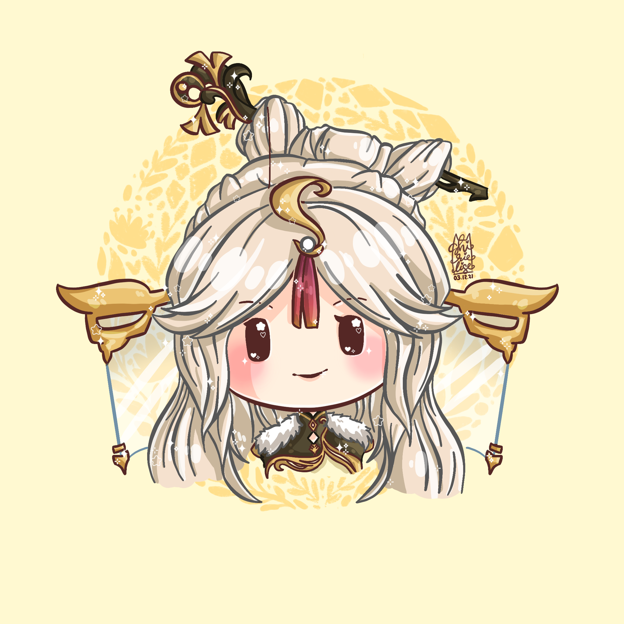 Chibi Ningguang by Shirielise Genshin Impact | HoYoLAB