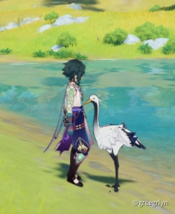 Xiao and Birb Genshin Impact | HoYoLAB