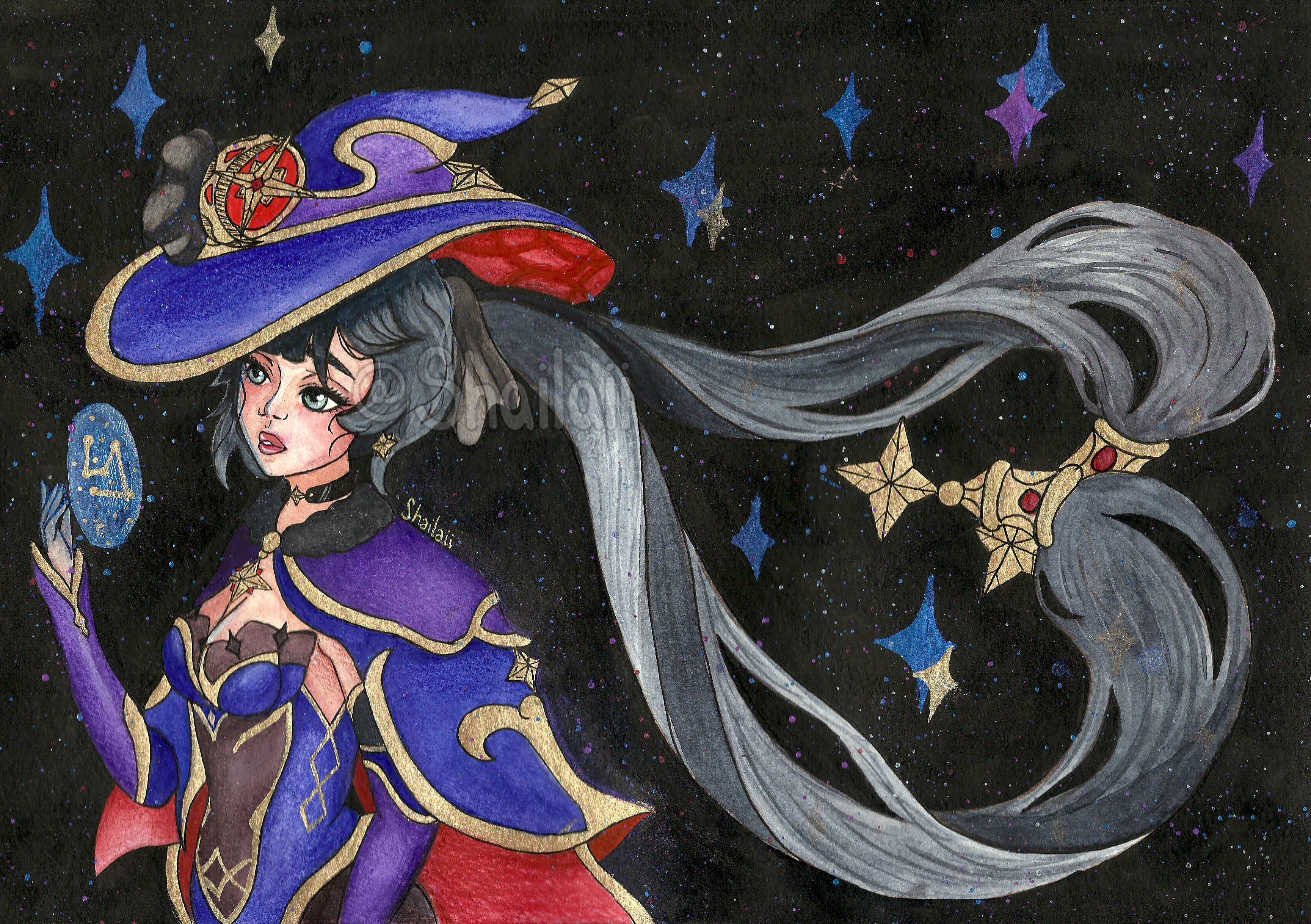 Astral Reflection Mona Genshin Impact | HoYoLAB