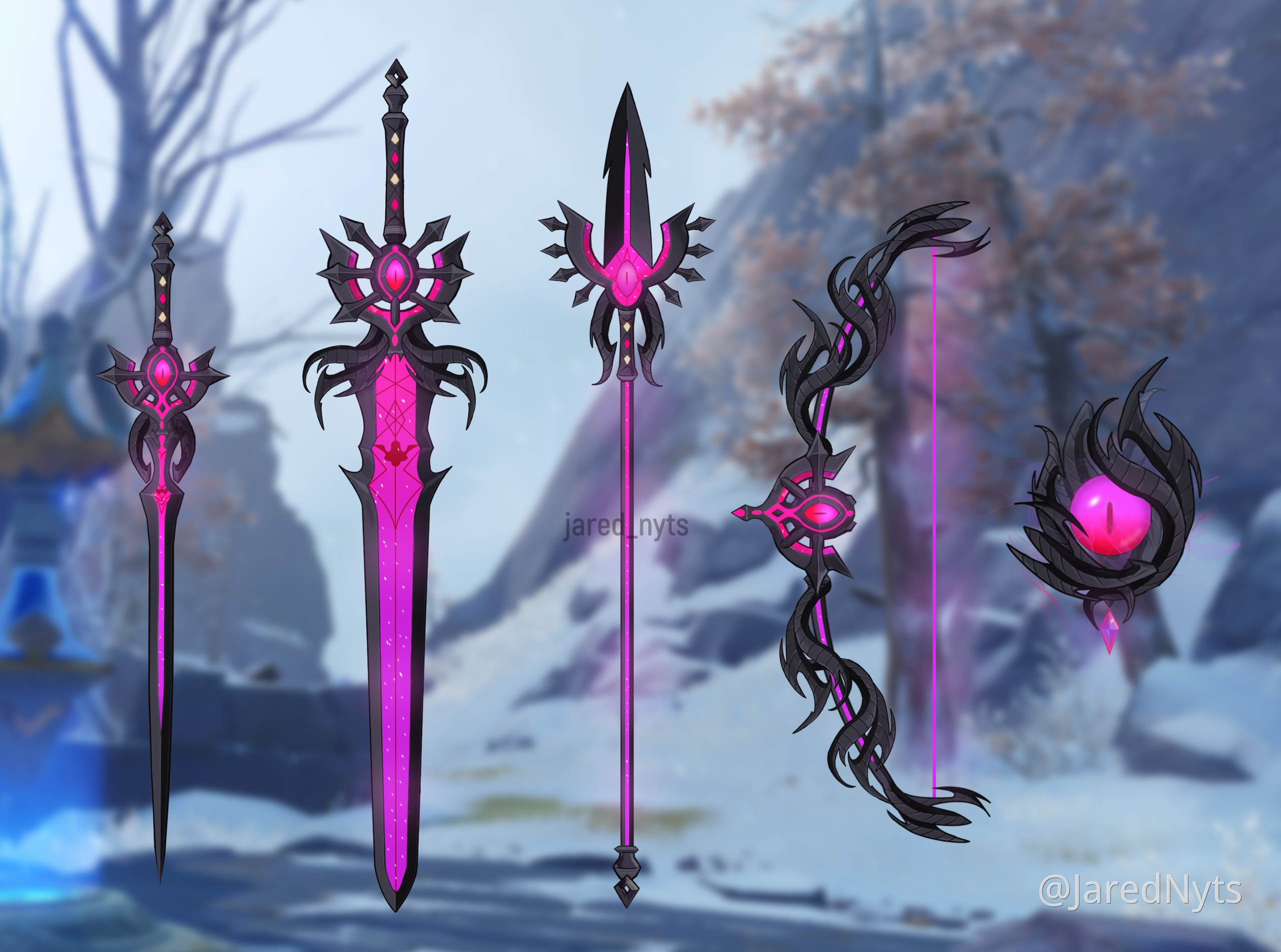 What if "Festering Desire" was a weapon series Genshin Impact | HoYoLAB