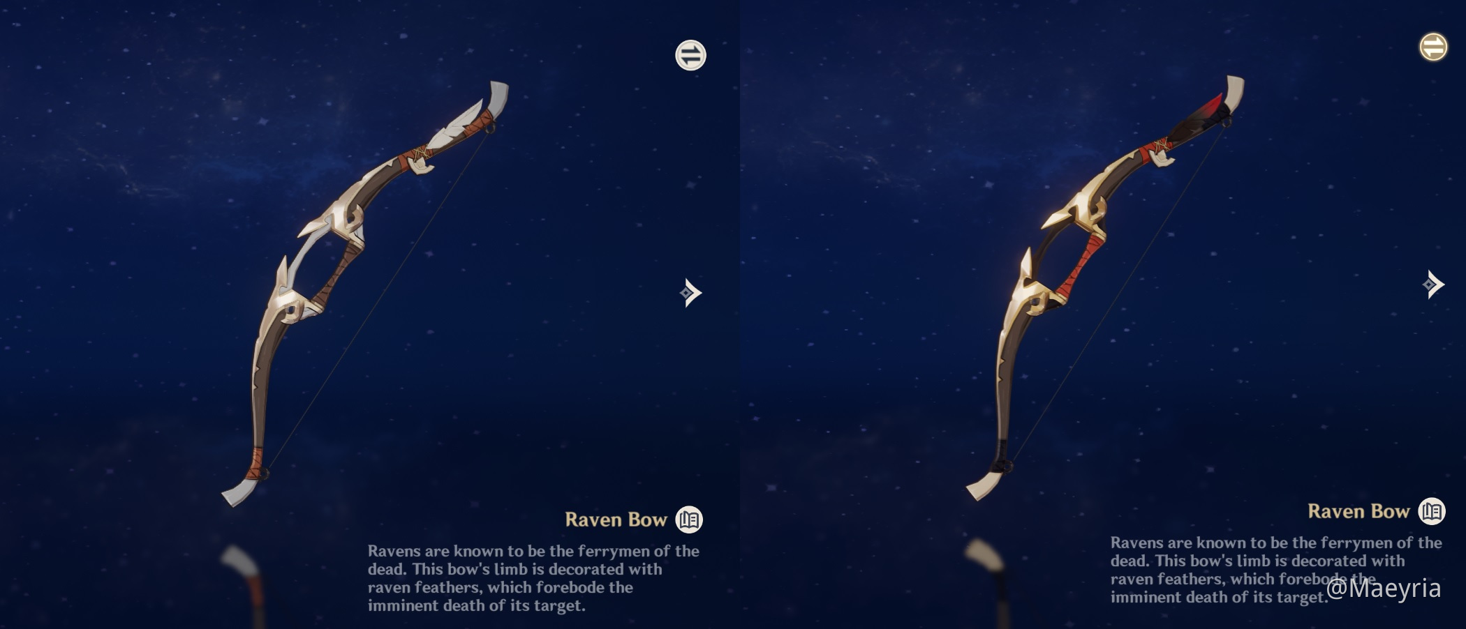[Visuals] 3 - Star Weapon Looks (Part 5_Bows) Genshin Impact | HoYoLAB