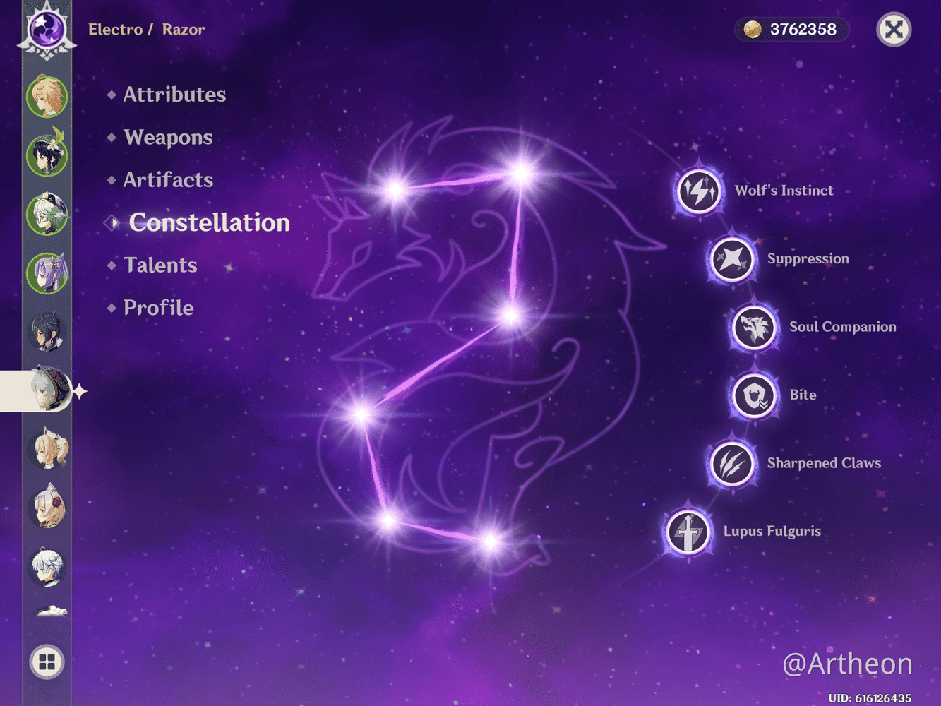 Finally got venti 😭 ️ (And sucrose also maxed out Razors constellation ...
