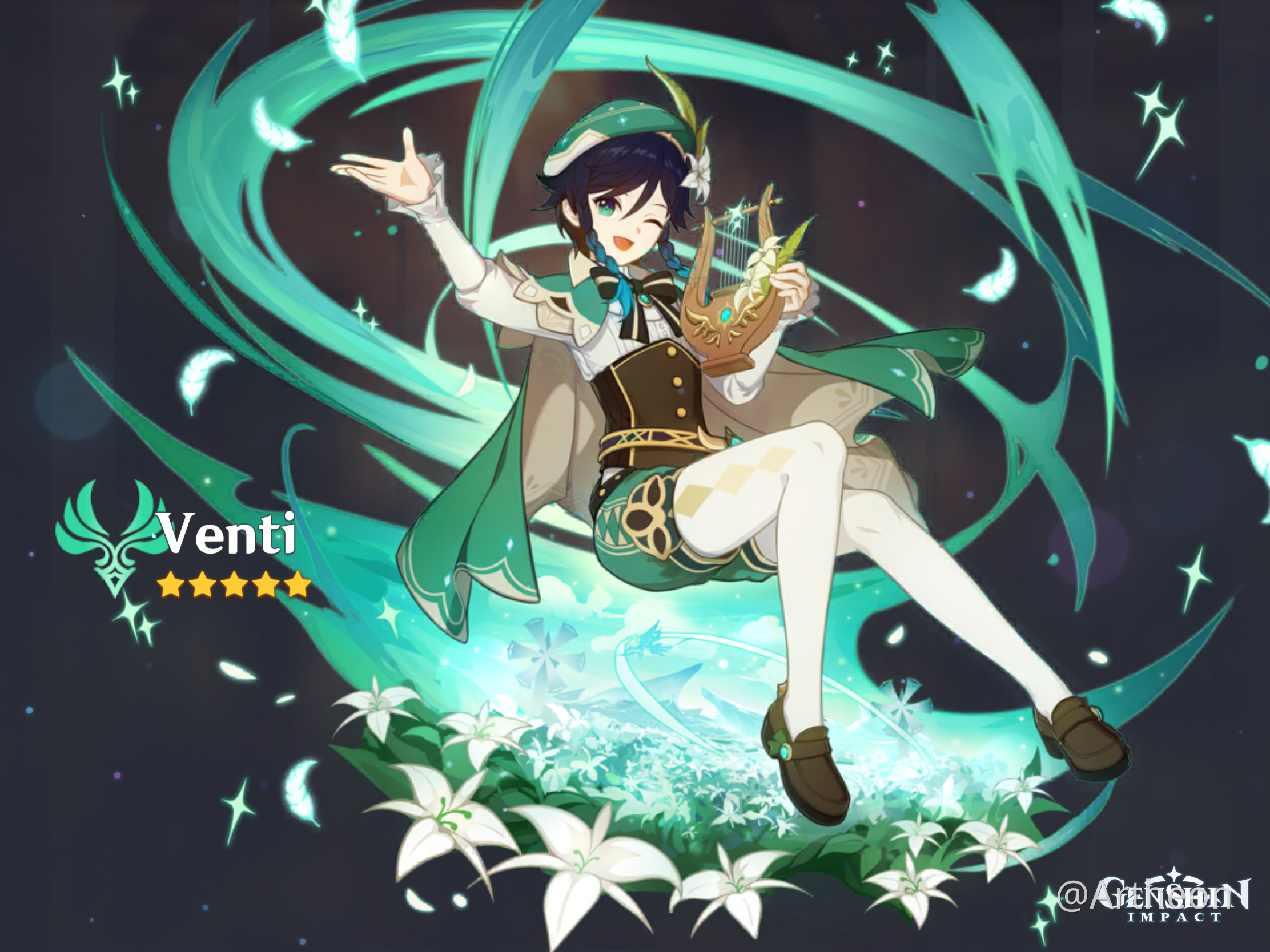 Finally got venti 😭 ️ (And sucrose also maxed out Razors constellation ...