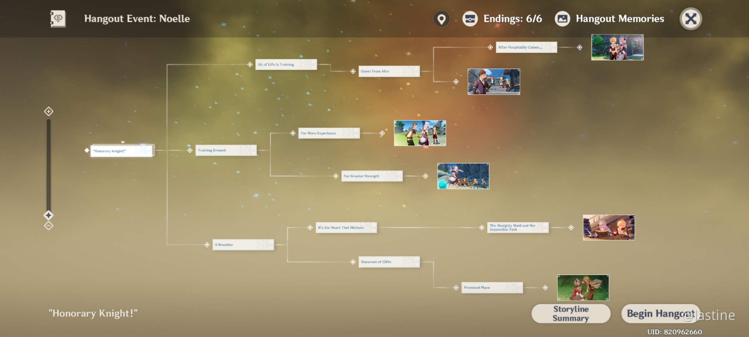 [V1.4 Guide] HANGOUT EVENT NOELLE ALL ENDINGS DIALOGUE GUIDES Genshin ...