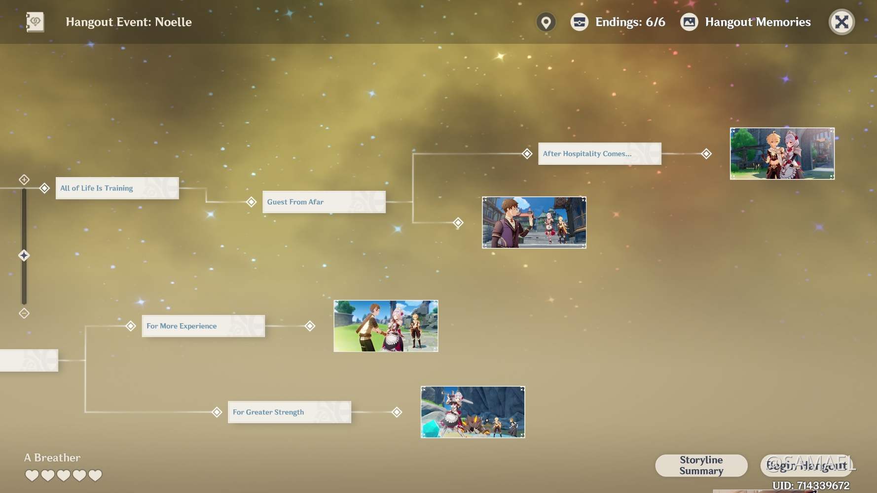 [V1.4 Guide] Barbara and Noelle Hangout Event All Outcomes! | Genshin ...