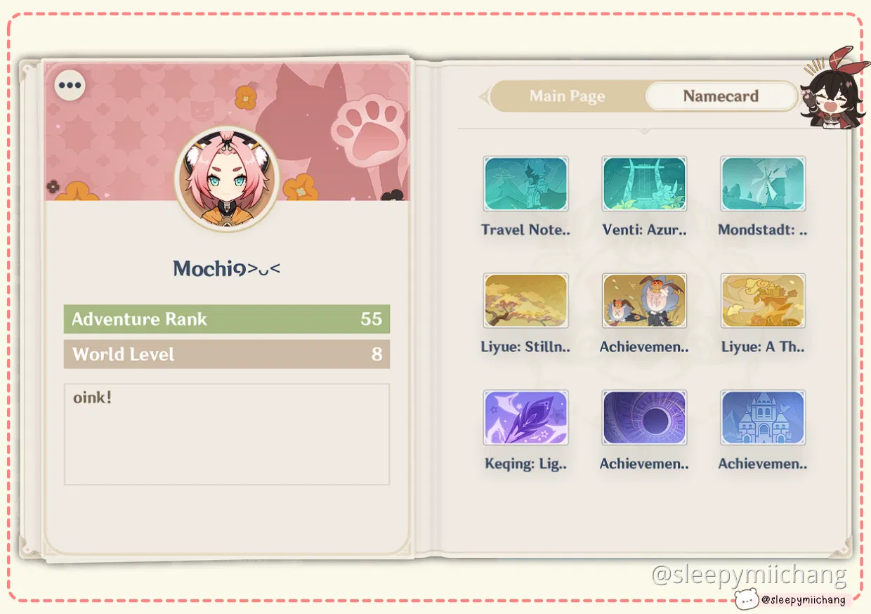 [V1.4 Guide] Flex your Namecards on your Profile Genshin Impact | HoYoLAB