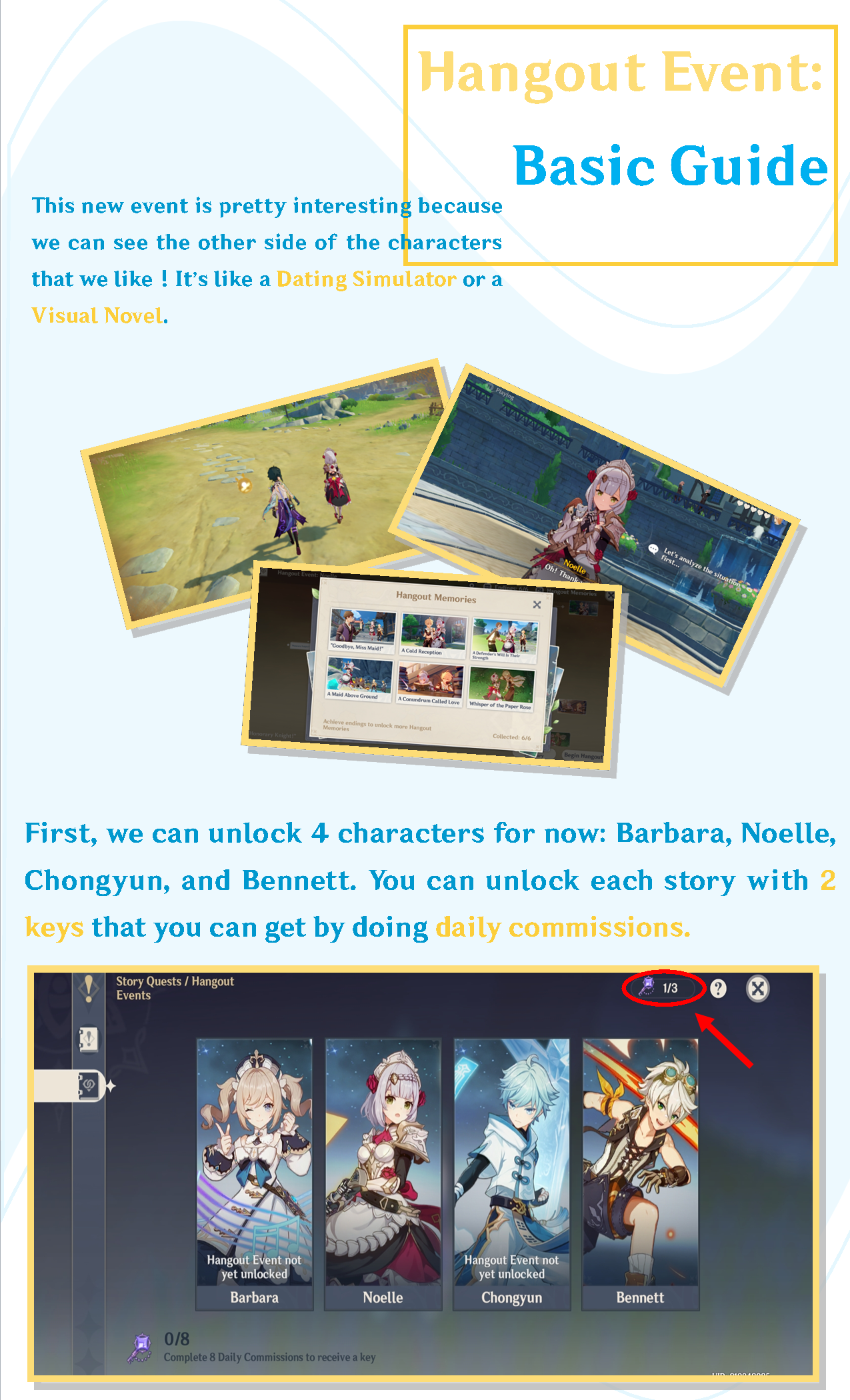 [V1.4 Guide] Hangout Event: Basic Guide Genshin Impact | HoYoLAB