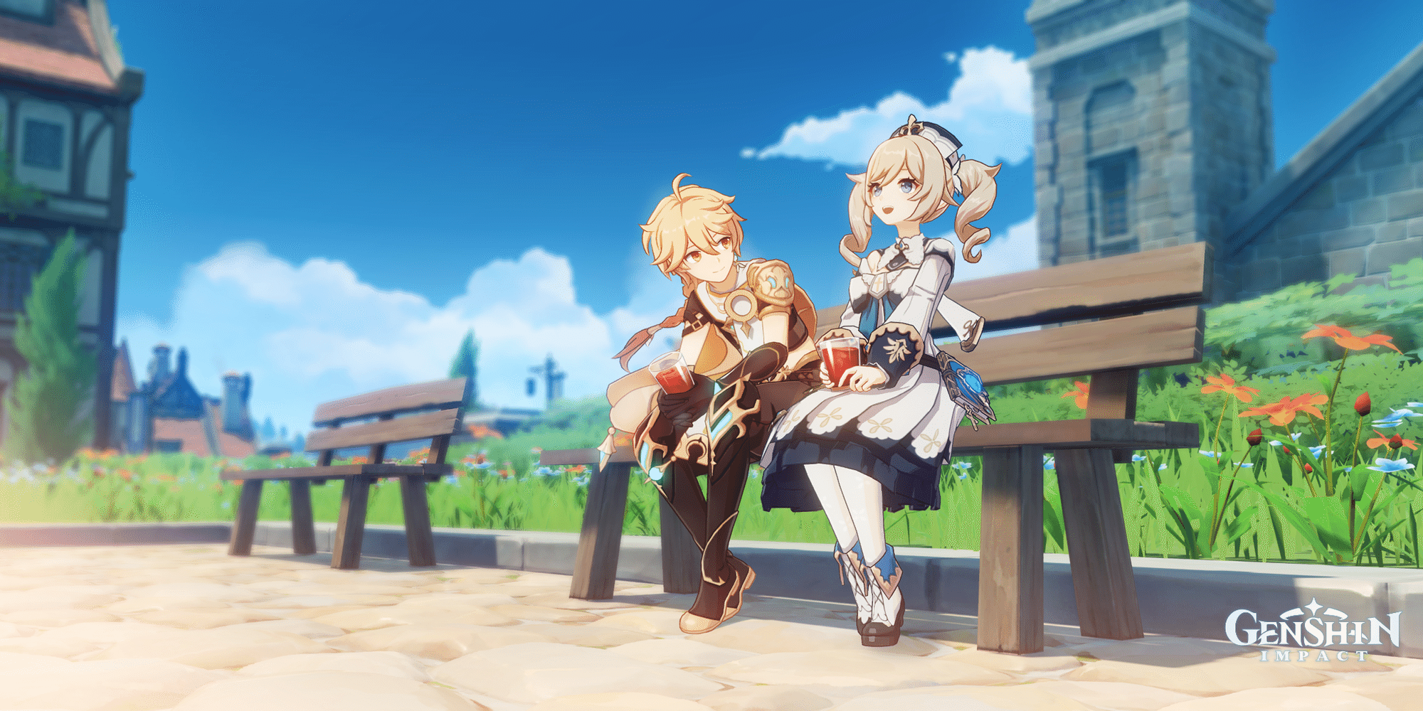 Barbara and Aether hangout story Genshin Impact | HoYoLAB