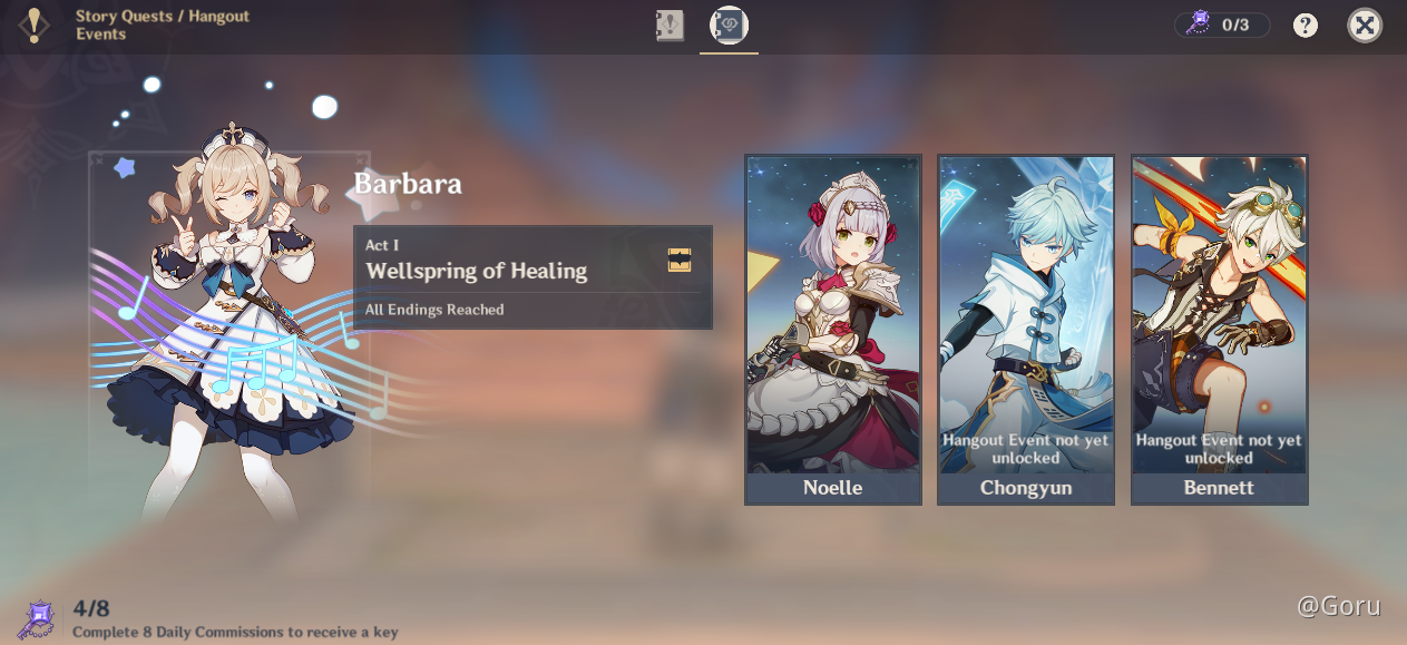 [V1.4 Guide] Barbara Hangout event guide Genshin Impact | HoYoLAB