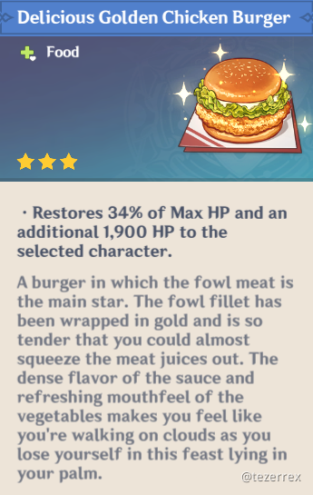 KFC Burger is available in game now!!! Genshin Impact | HoYoLAB