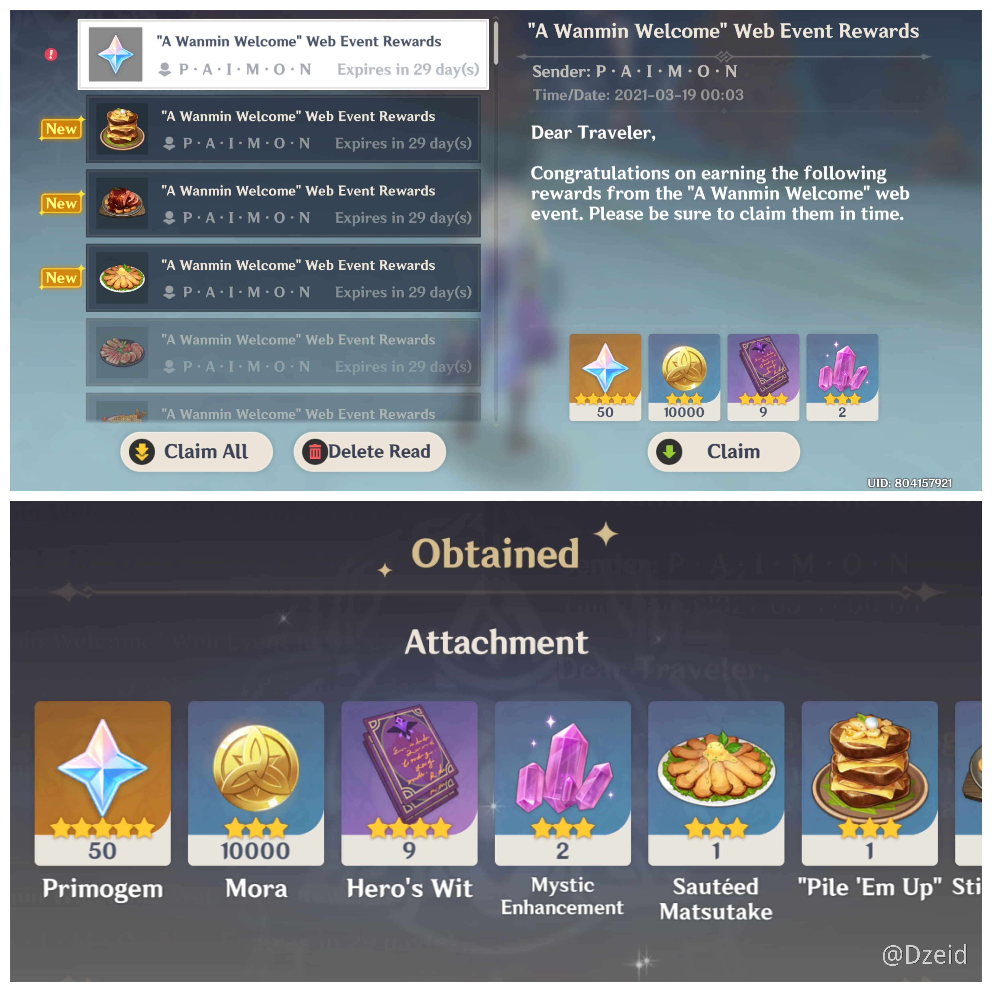 [V1.4 Guide] 50 Primogems per 2 days ! Genshin Impact | HoYoLAB