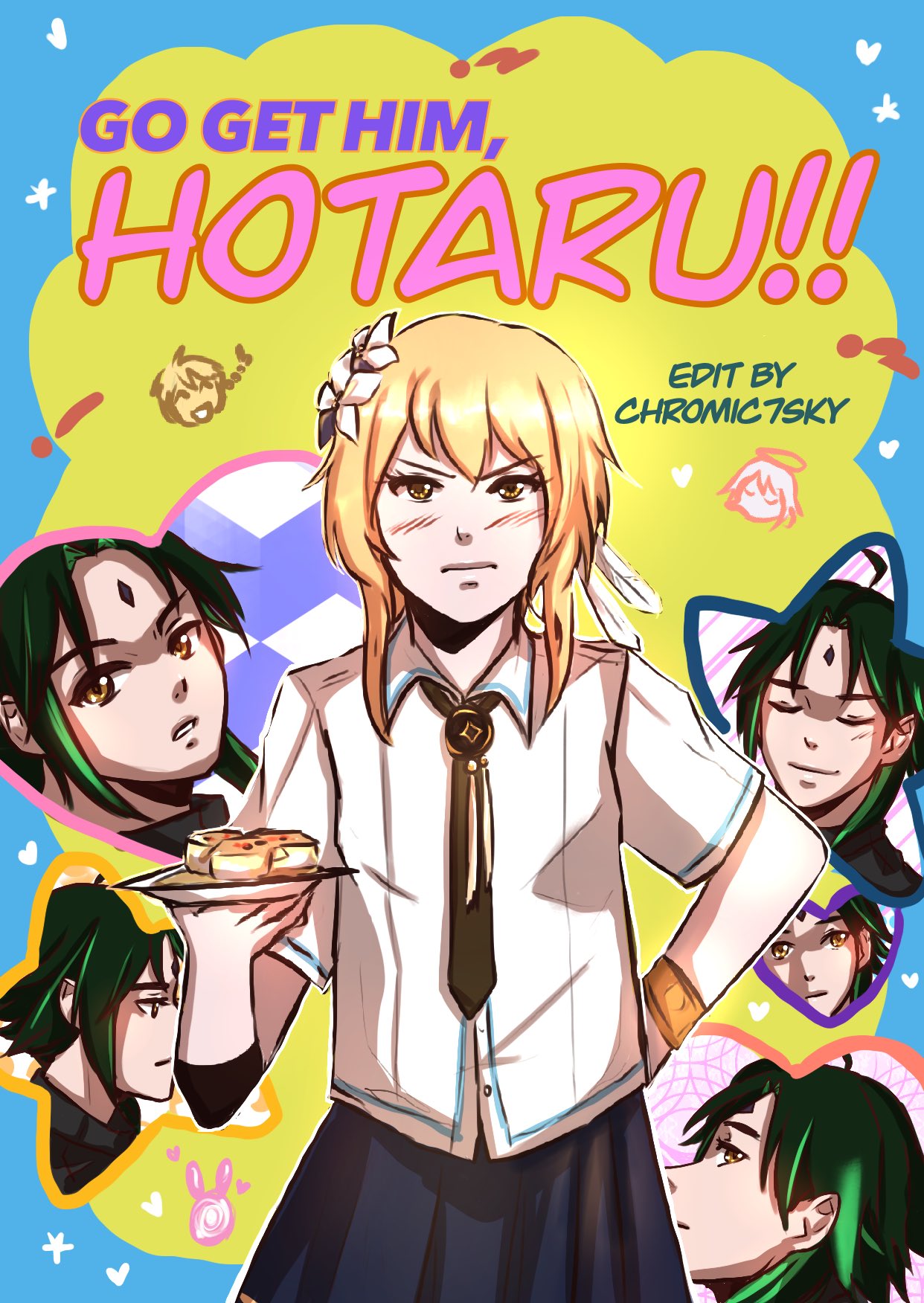 Go get him hotaru! 💪💪🍮🍮 Genshin Impact | HoYoLAB