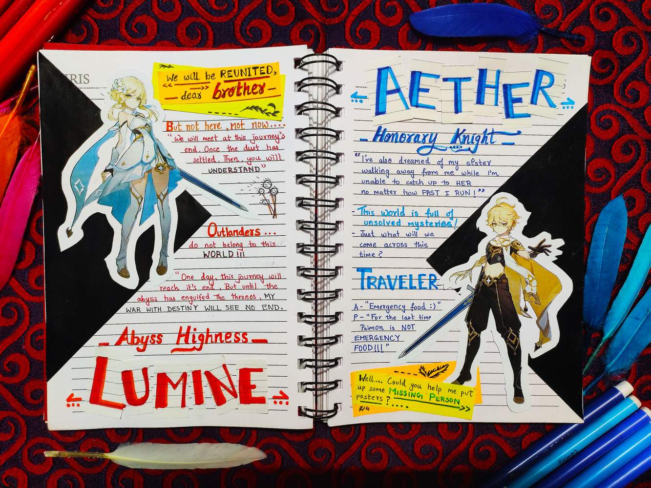 Tried Genshin Journaling For The First Time ! Genshin Impact | HoYoLAB