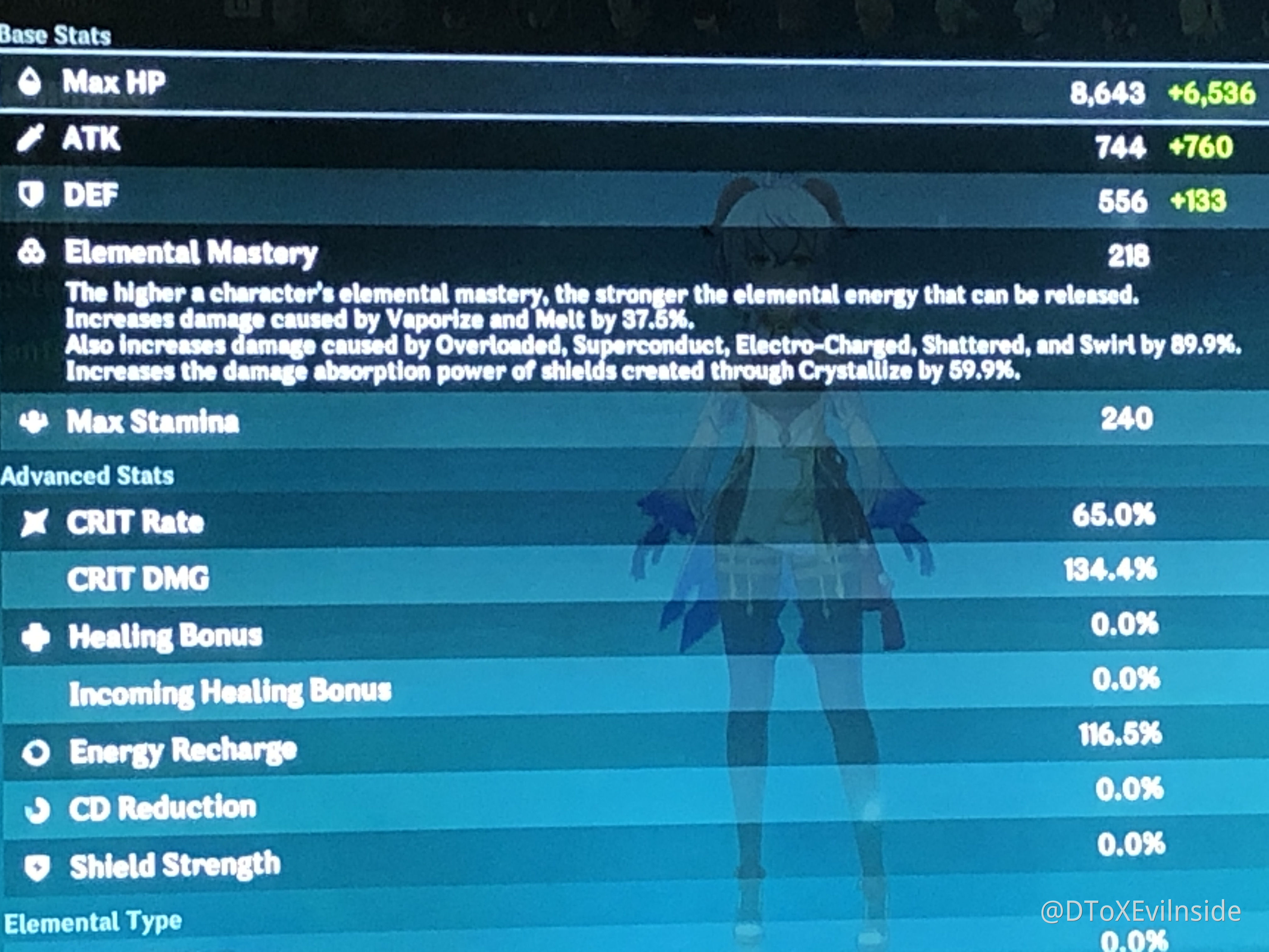 Decent stats for Ganyu? Genshin Impact | HoYoLAB