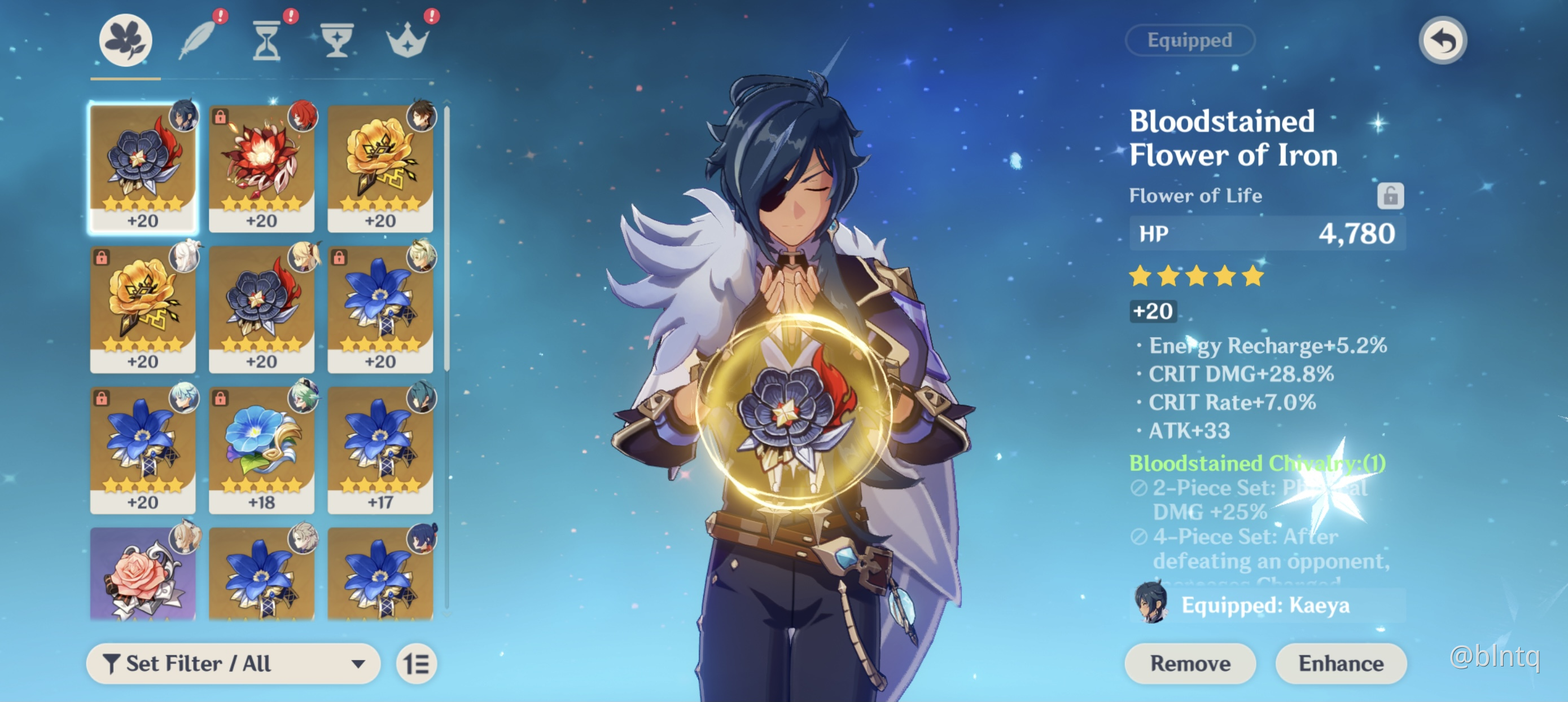 Kaeya build Genshin Impact | HoYoLAB