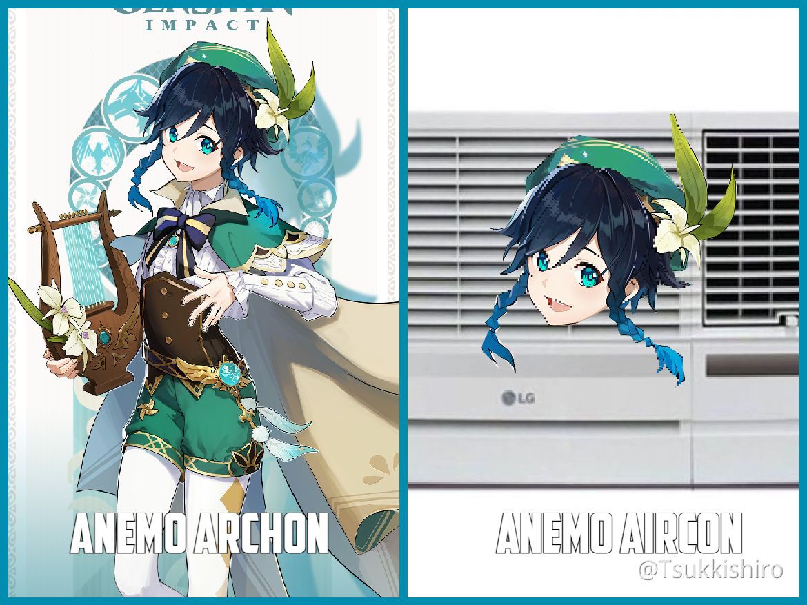 Anemo Archon, Anemo Ai... Genshin Impact | HoYoLAB