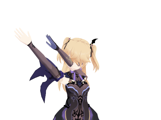 Fischl dabbing in mmd... Genshin Impact | HoYoLAB
