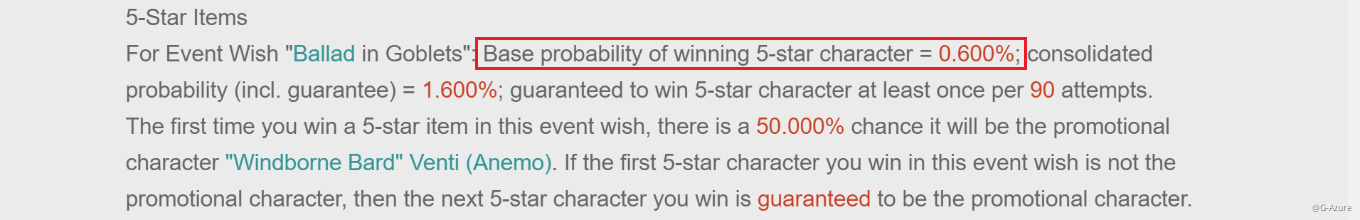 [INFO] Pity System and Soft Pity System Genshin Impact | HoYoLAB