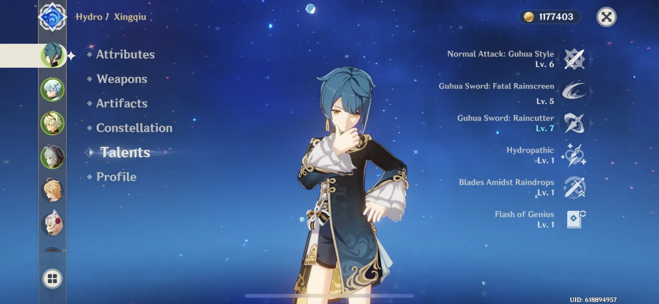 Xingqui build Genshin Impact | HoYoLAB