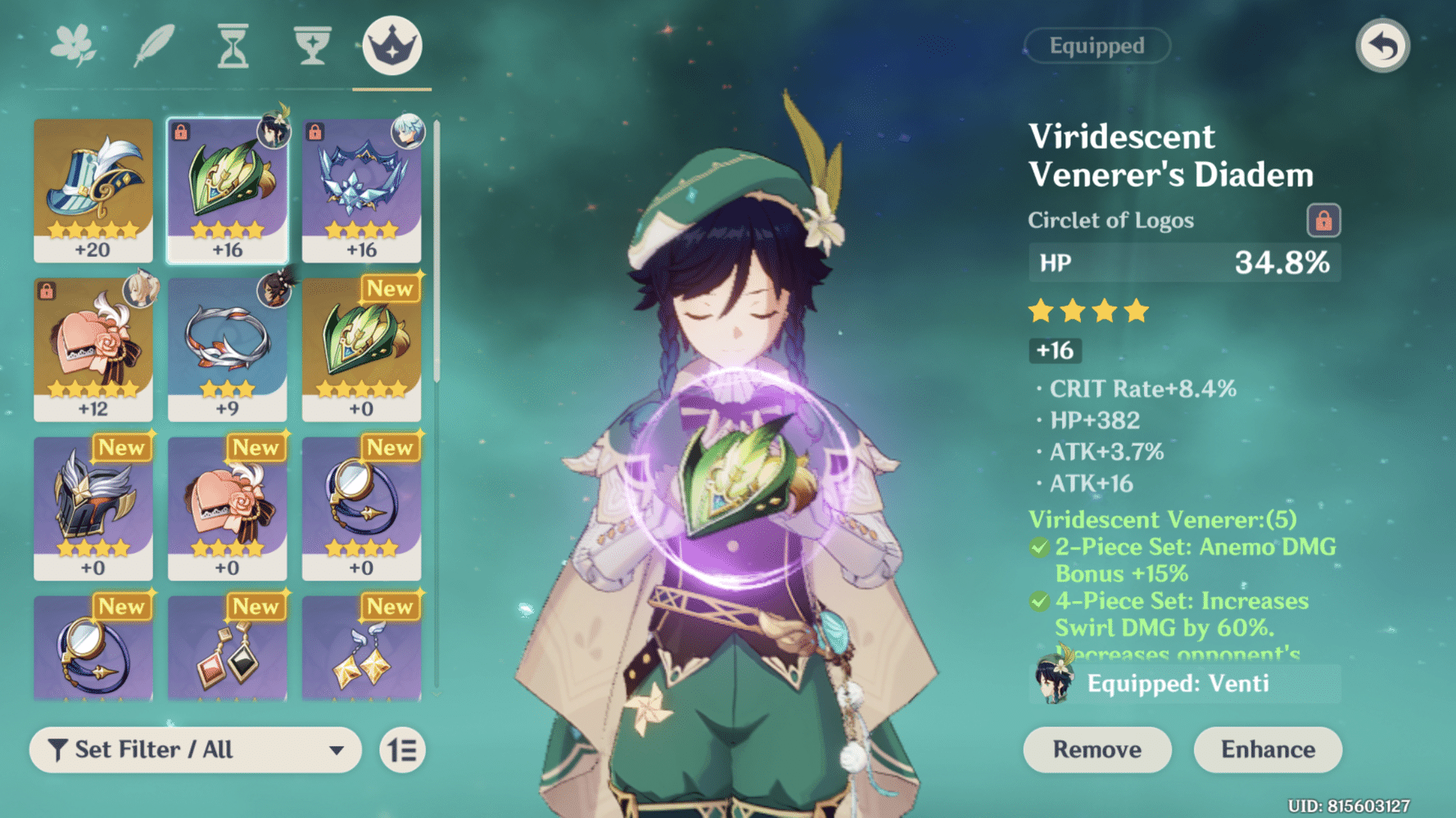 DPS Venti ー send help Genshin Impact | HoYoLAB