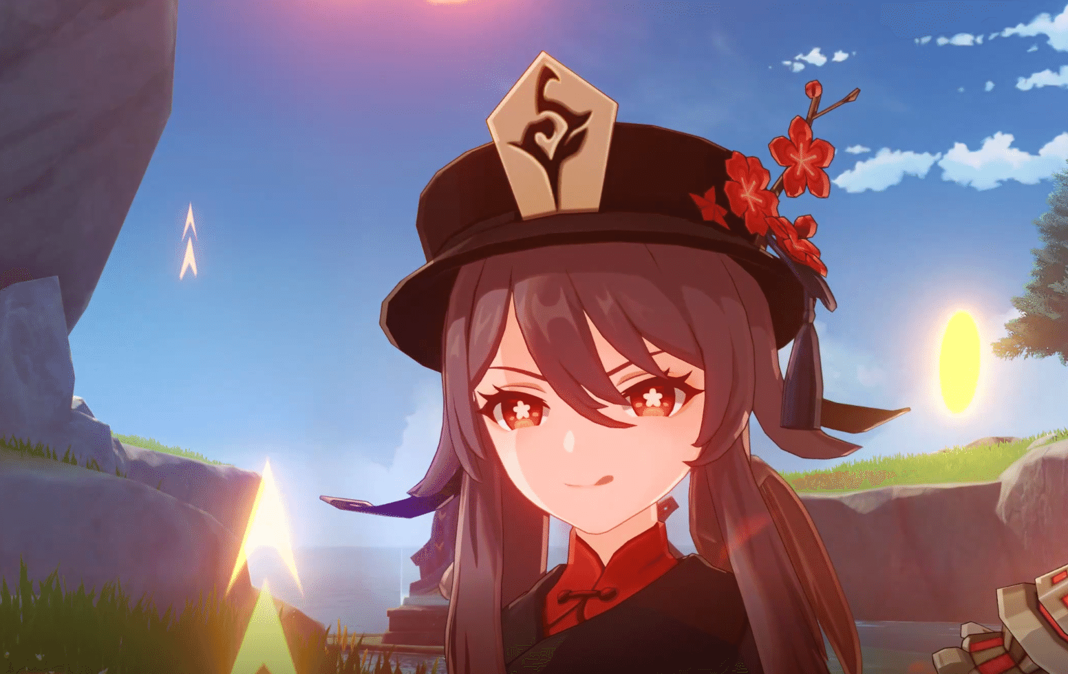 Hu Tao Face while activating E xD Genshin Impact | HoYoLAB