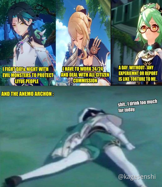 anemo characters in a nutshell Genshin Impact | HoYoLAB