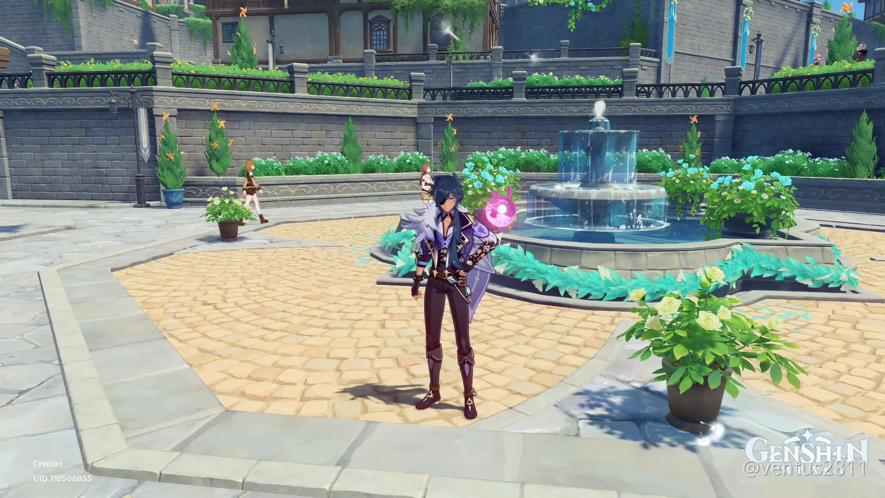 me encanta el festival de Mondstadt es muy divertido y esta muy bonita ...