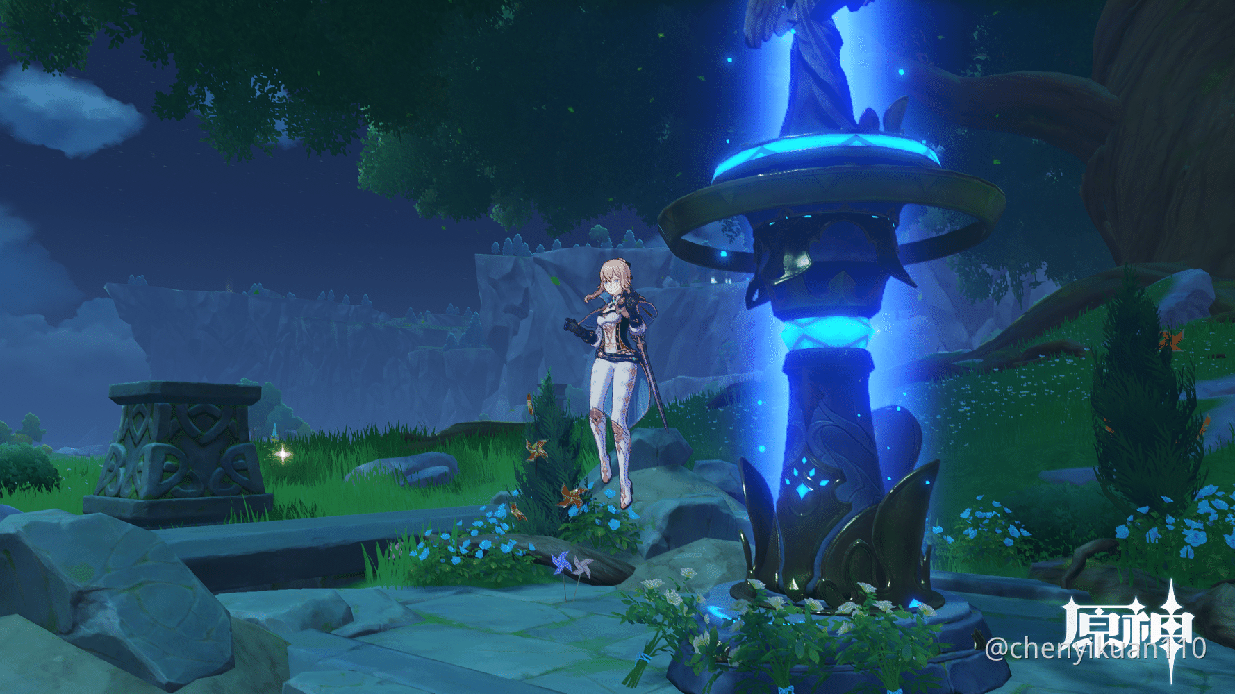 Every Mondstadt Character that I have, picture with the Anemo God ...