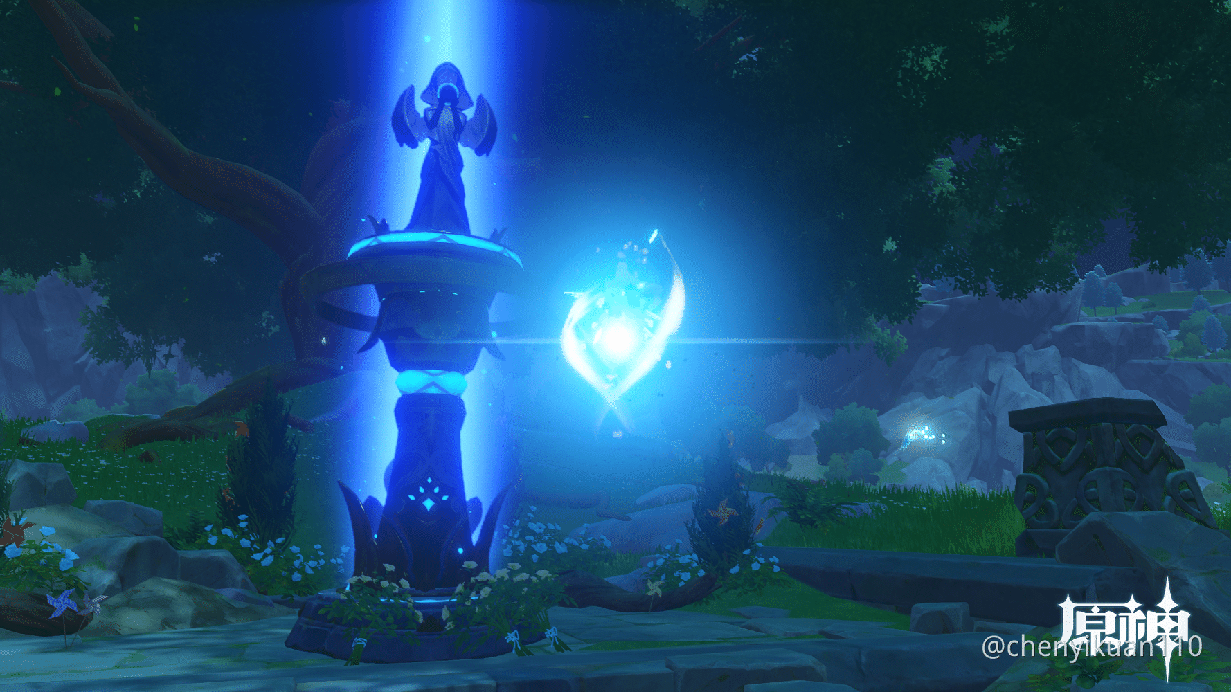 Every Mondstadt Character that I have, picture with the Anemo God ...