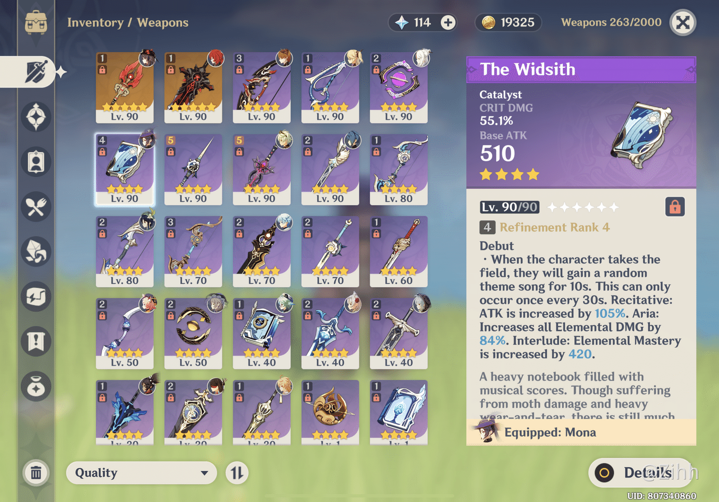 Widsith, the best 4 star weapon! Yes or No? | Genshin Impact | HoYoLAB