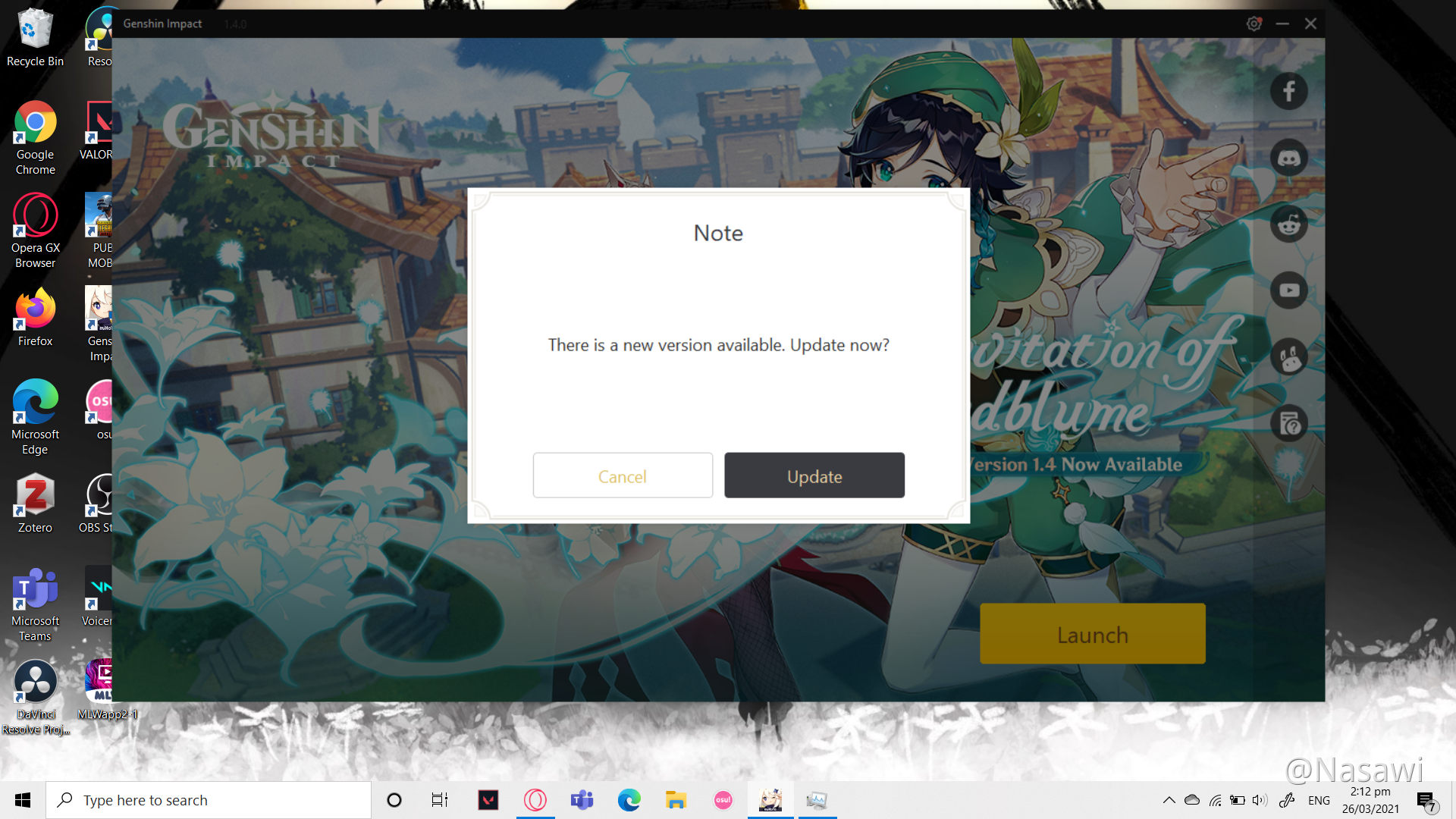 How do I update this? Genshin Impact | HoYoLAB