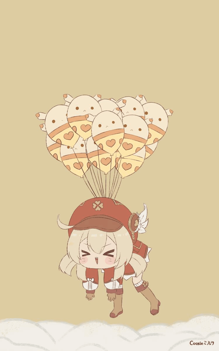 Floating Klee gif version Genshin Impact | HoYoLAB