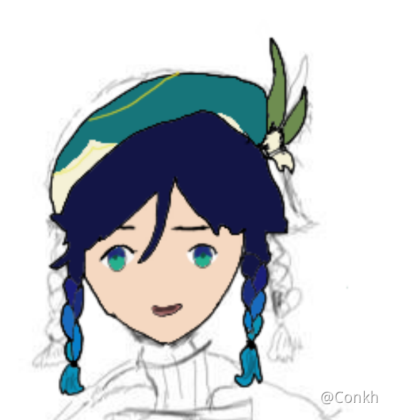 Venti's Head Genshin Impact | HoYoLAB