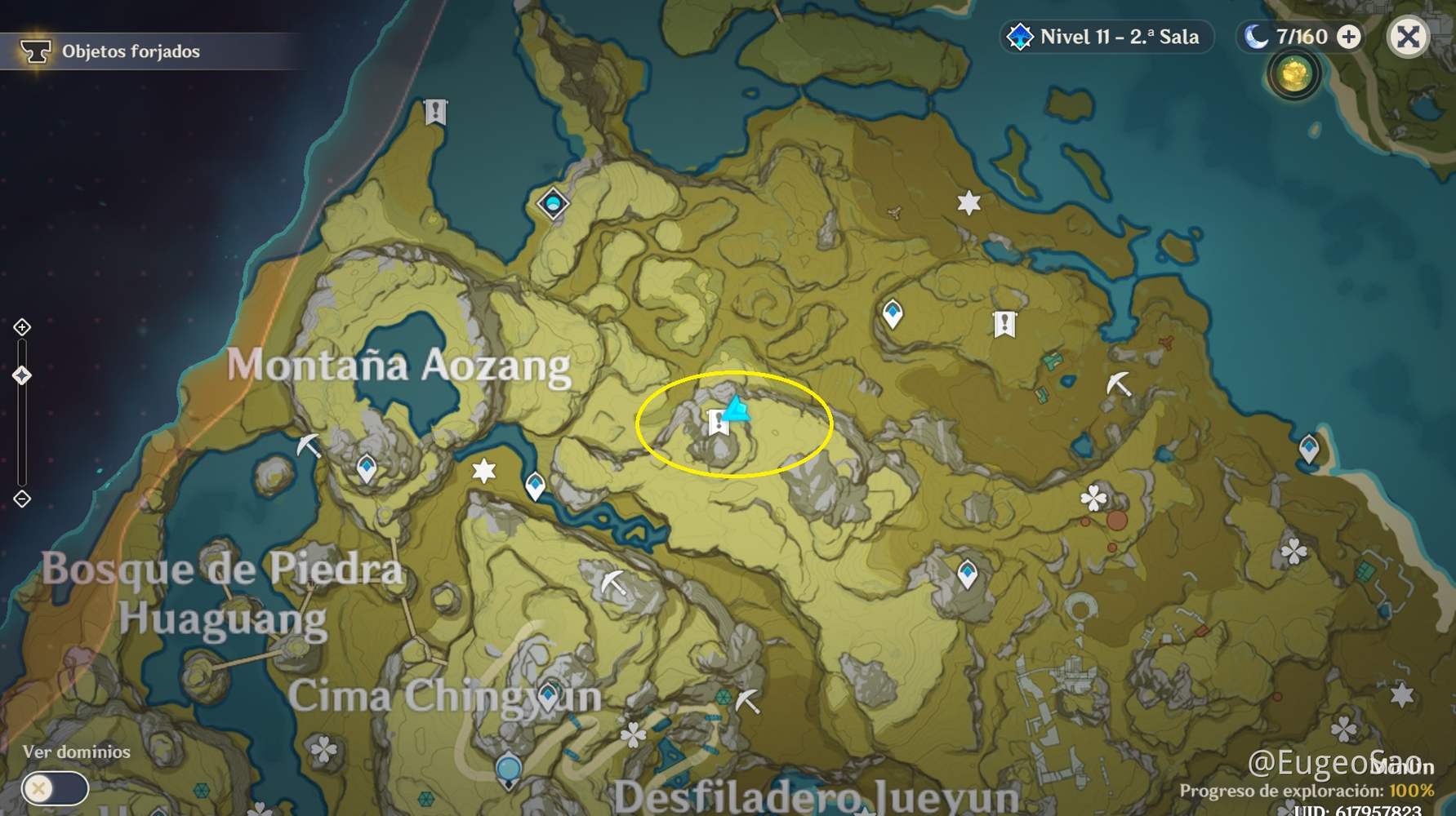 [Guía V1.4] Ubicacion de Megafloras/material de asencion||Participacion ...
