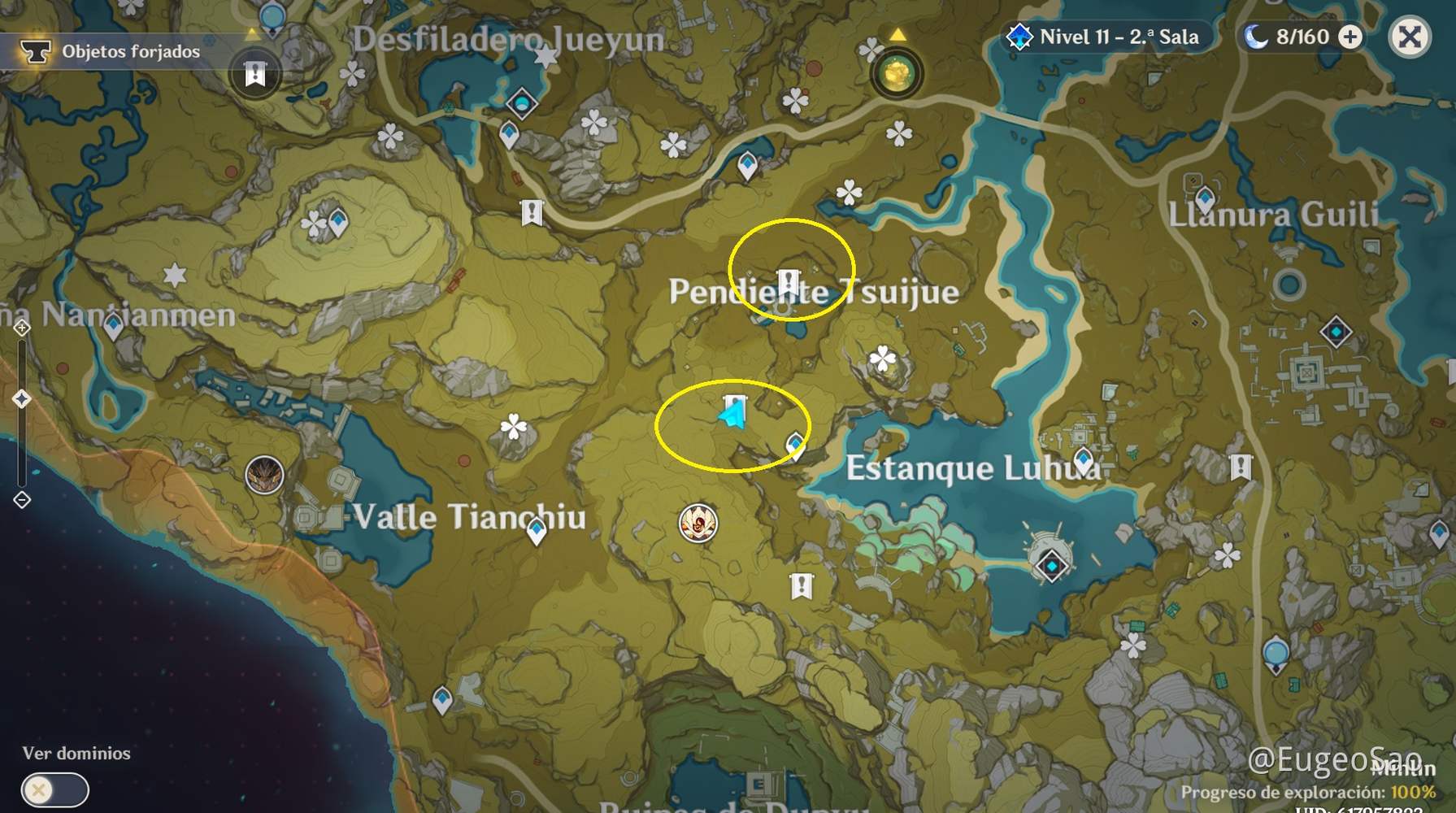 [Guía V1.4] Ubicacion de Megafloras/material de asencion||Participacion ...