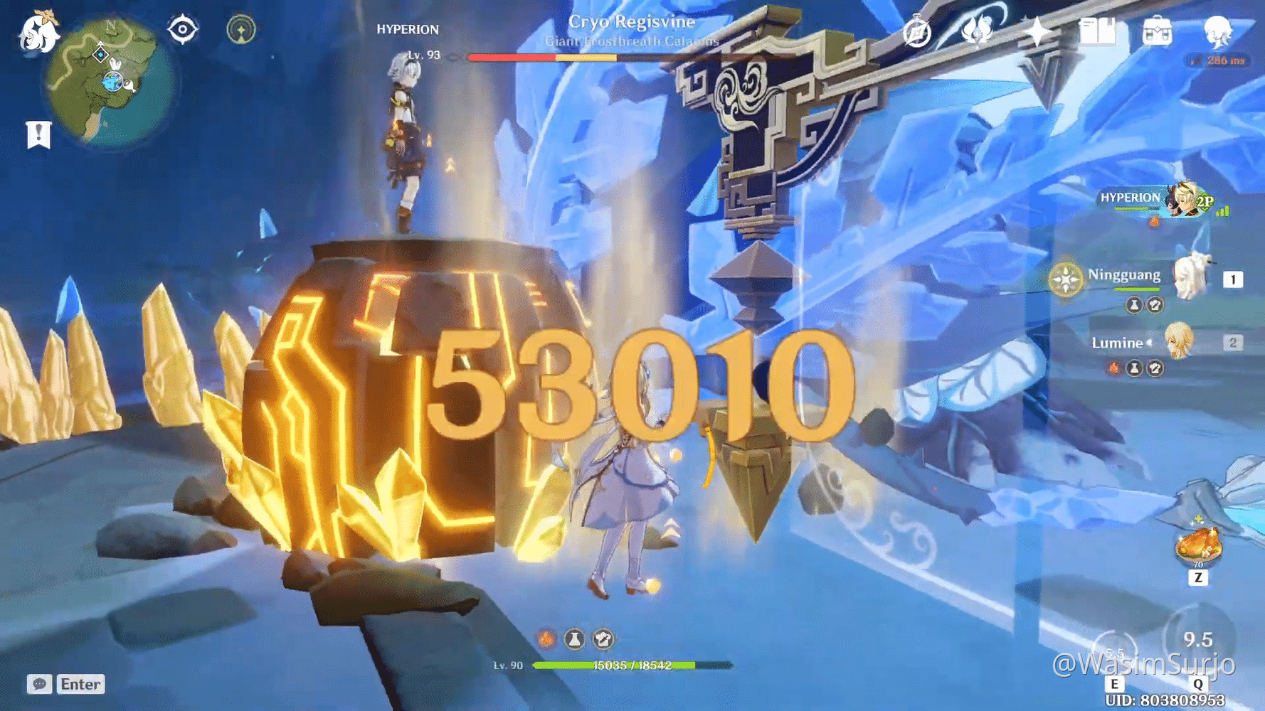 Geo Lumine vs Anemo Lumine - 1 (Elemental Skill) 53k vs 25k. Massive ...